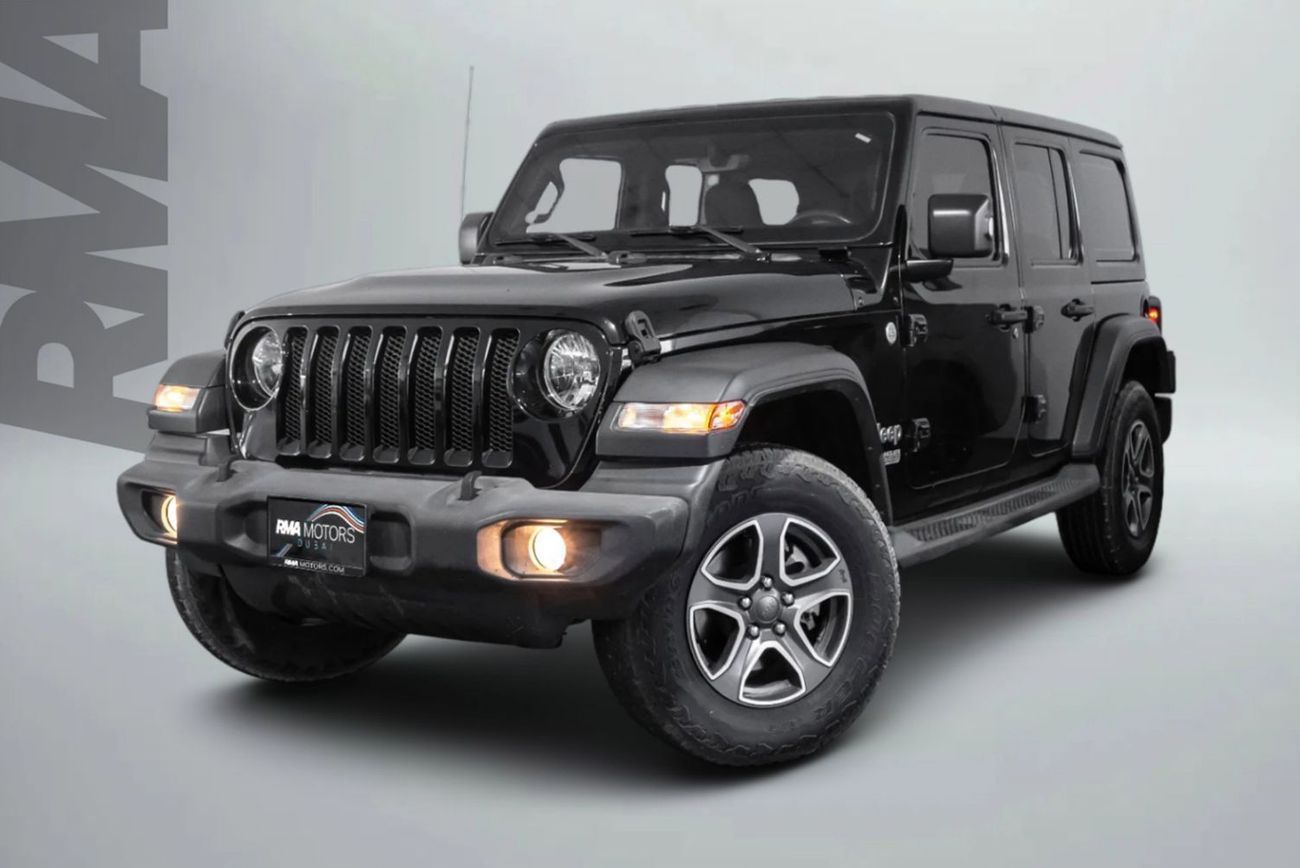 Used Jeep Wrangler Unlimited Sport 3.6L A/T 2020 for sale in Dubai - 856674