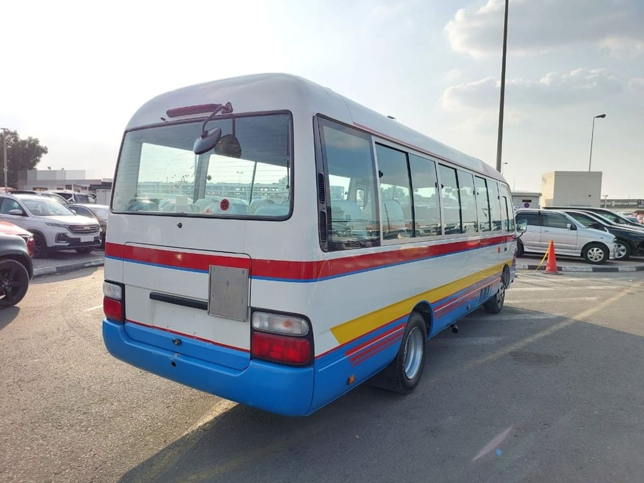 Used TOYOTA COASTER BUS RHD 2008 MODEL 4.0 L DIESEL MANUAL(PM03009 ...