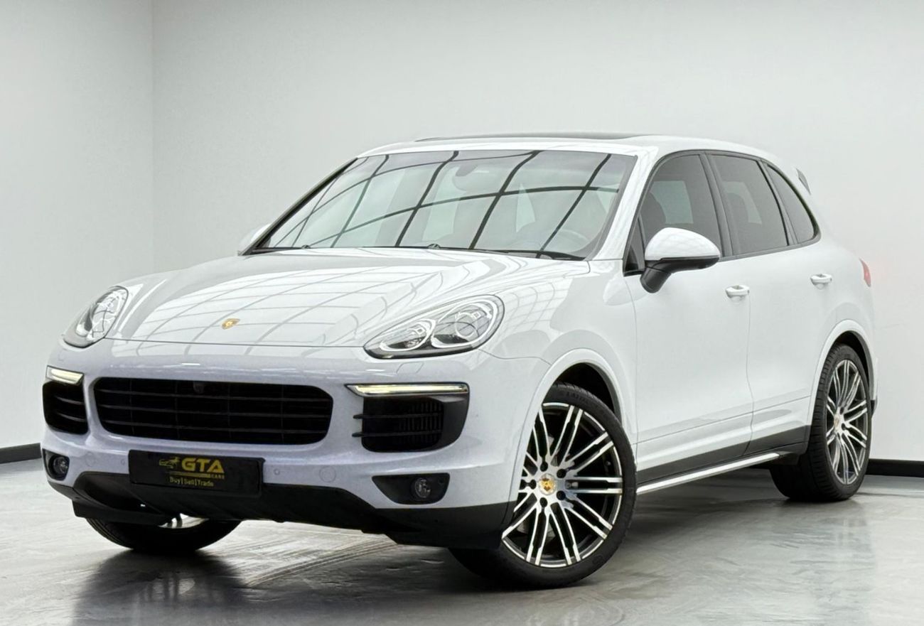 Used S Platinum Edition 3.6L 2017 Porsche Cayenne S Platinum Edition, Full Service History, GCC ...