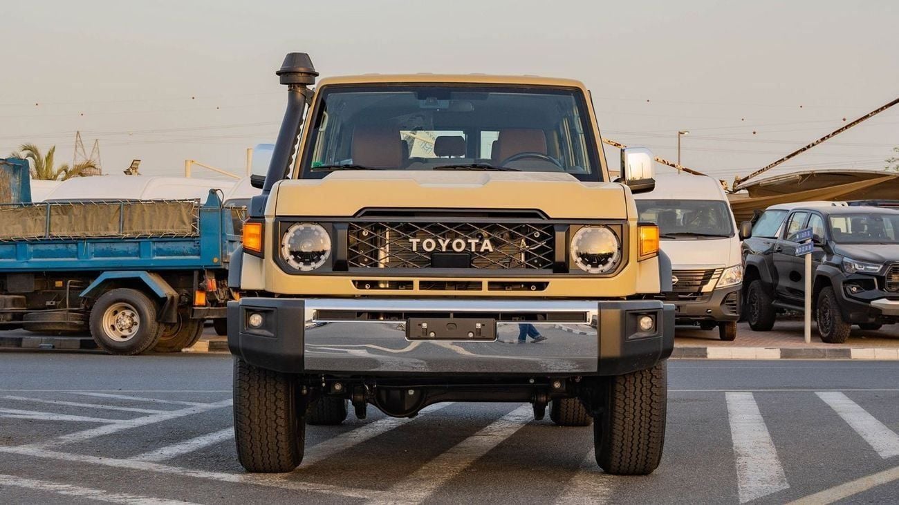 New Toyota Land Cruiser Hard Top 2025 Toyota Land Cruiser LC 76 4.0L AT Petrol (Beige) 2025 for ...