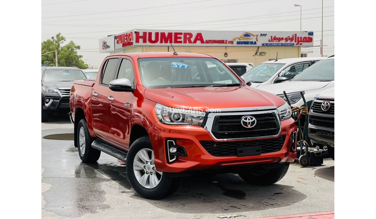 Used Toyota Hilux Model :2019 Color : Orange Fuel:diesel Right hand ...