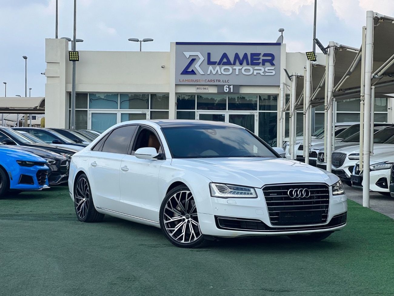 Used TFSI quattro 4.0L Audi A8 / Full option 2015 / GCC 2015 for sale in Sharjah - 814968