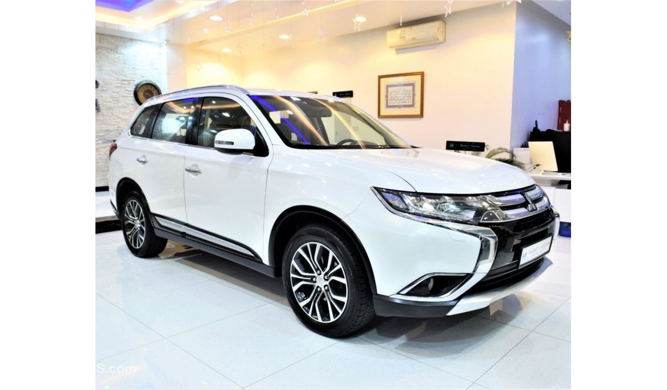 Used AMAZING Mitsubishi Outlander 4WD 2016 Model!! in White Color! GCC ...