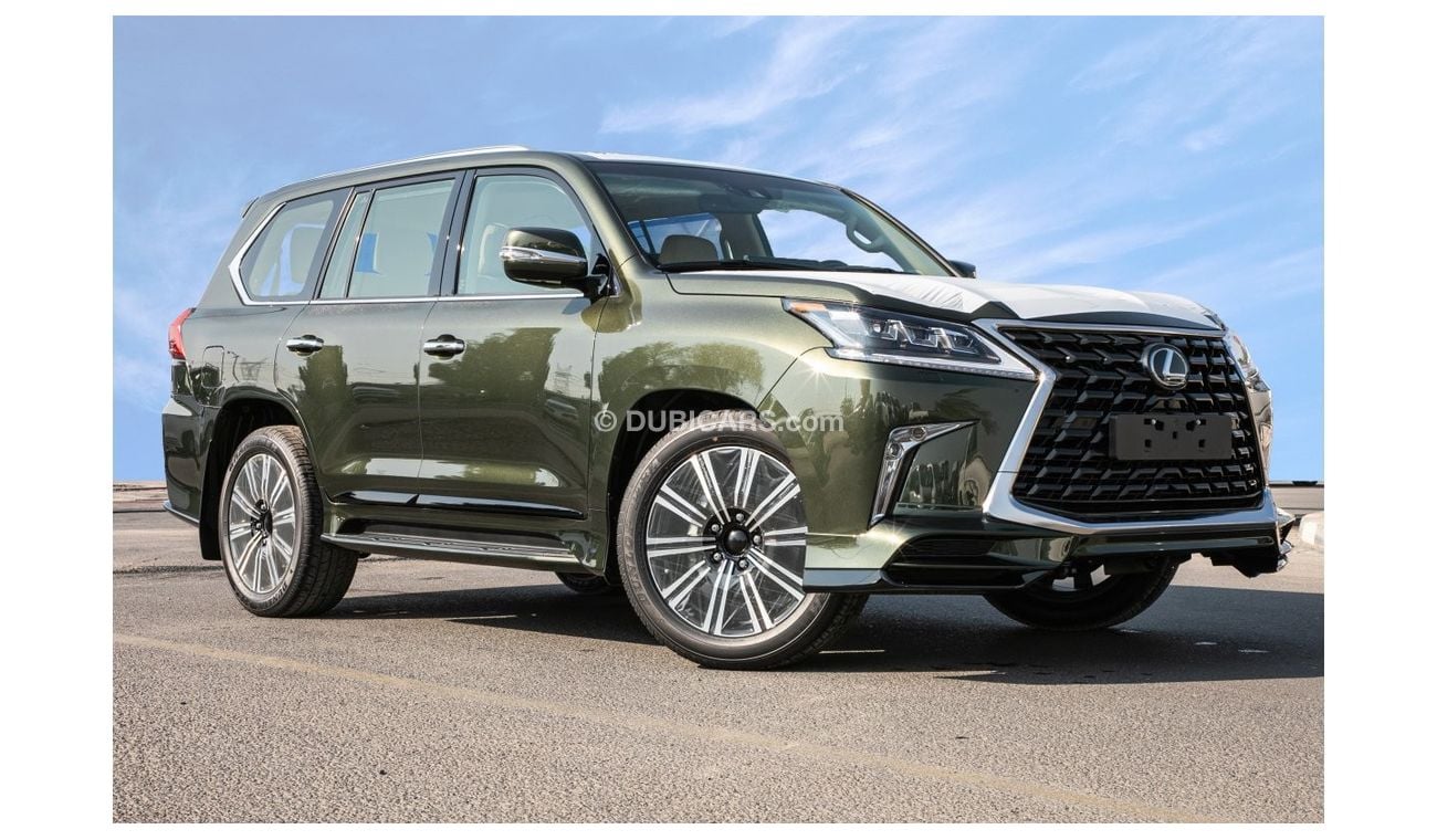 New Lexus LX570 Super Sport Khaki Green Color 5.7L with 4 Zone Auto A/C ...