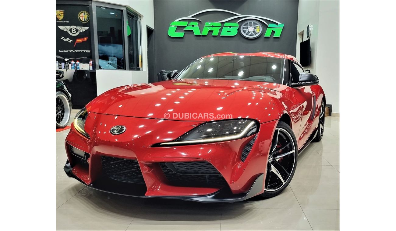 Used GR TOYOTA SUPRA 2020 GCC LOW MILEAGE ONLY 29K KM IN IMMACULATE ...