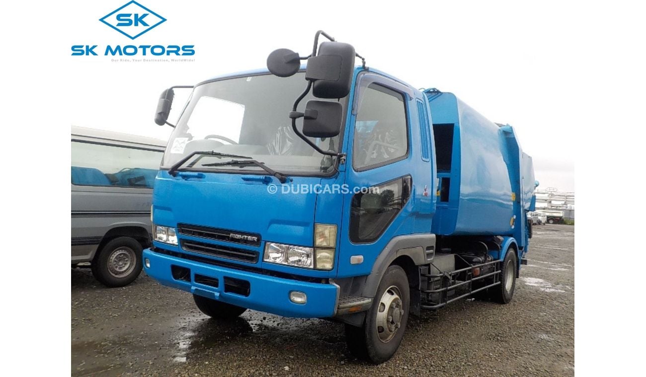 Used Mitsubishi Fighter Used RHD Garbage Compactor Fuso Fighter FK61HGX ...