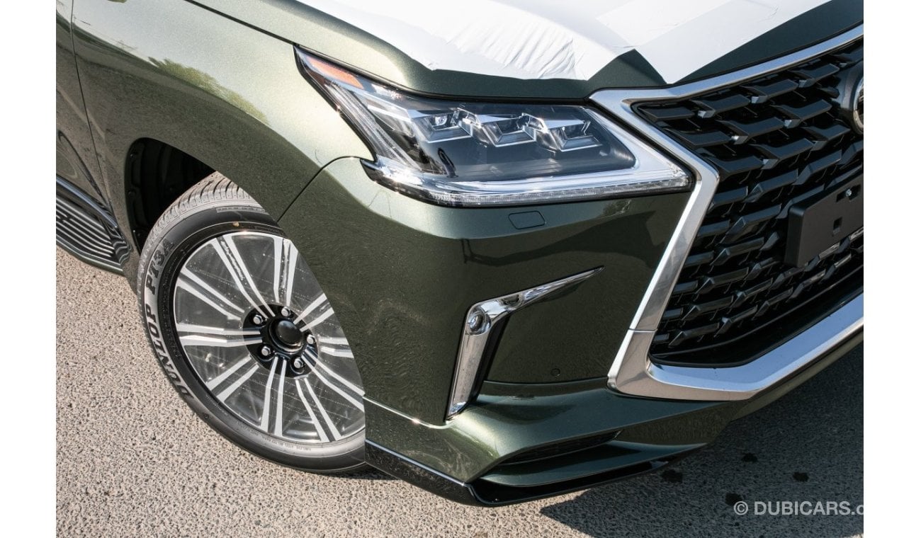 New Lexus LX570 Super Sport Khaki Green Color 5.7L with 4 Zone Auto A/C ...