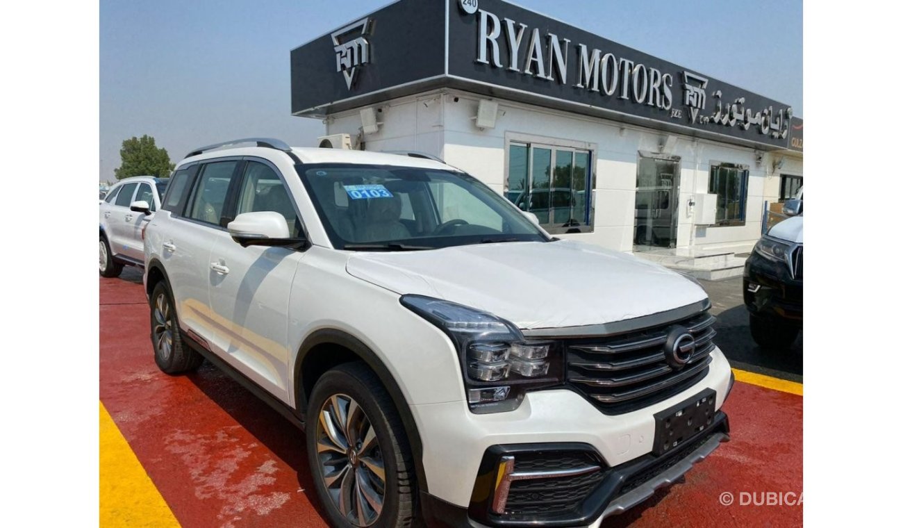 New GAC GS 8 GAC GS8 2.0L SUV FWD MODEL 2021 WHITE COLOR AUTOMATIC TRANSMISSION REAR CAMERA 2021 ...
