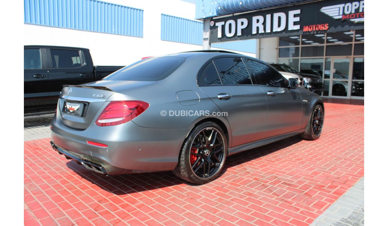 Used Mercedes-Benz E 63 AMG E63 - S 4.0L 2018 for sale in Dubai - 605652