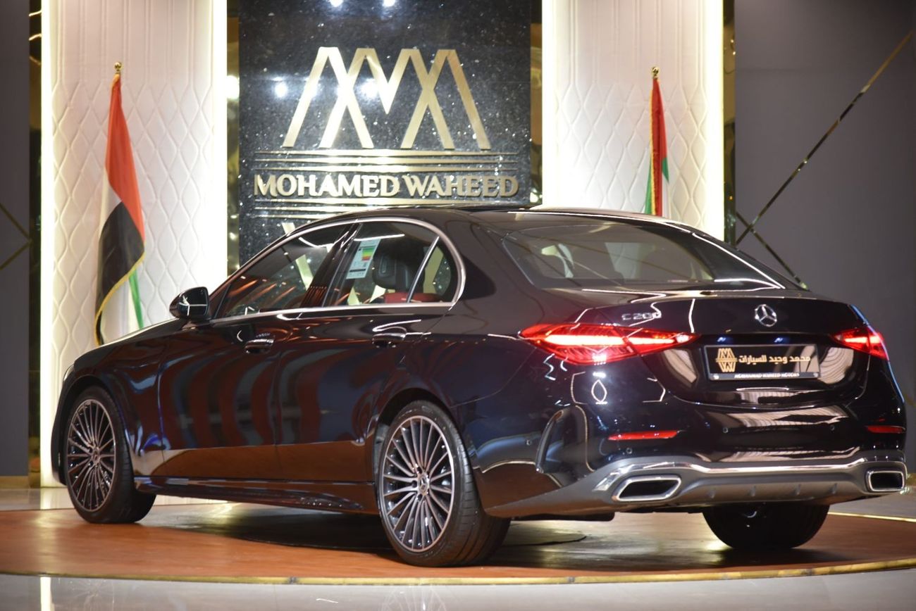 New Mercedes-Benz C200 Front projector Panoramic roof Welcome lighting ...