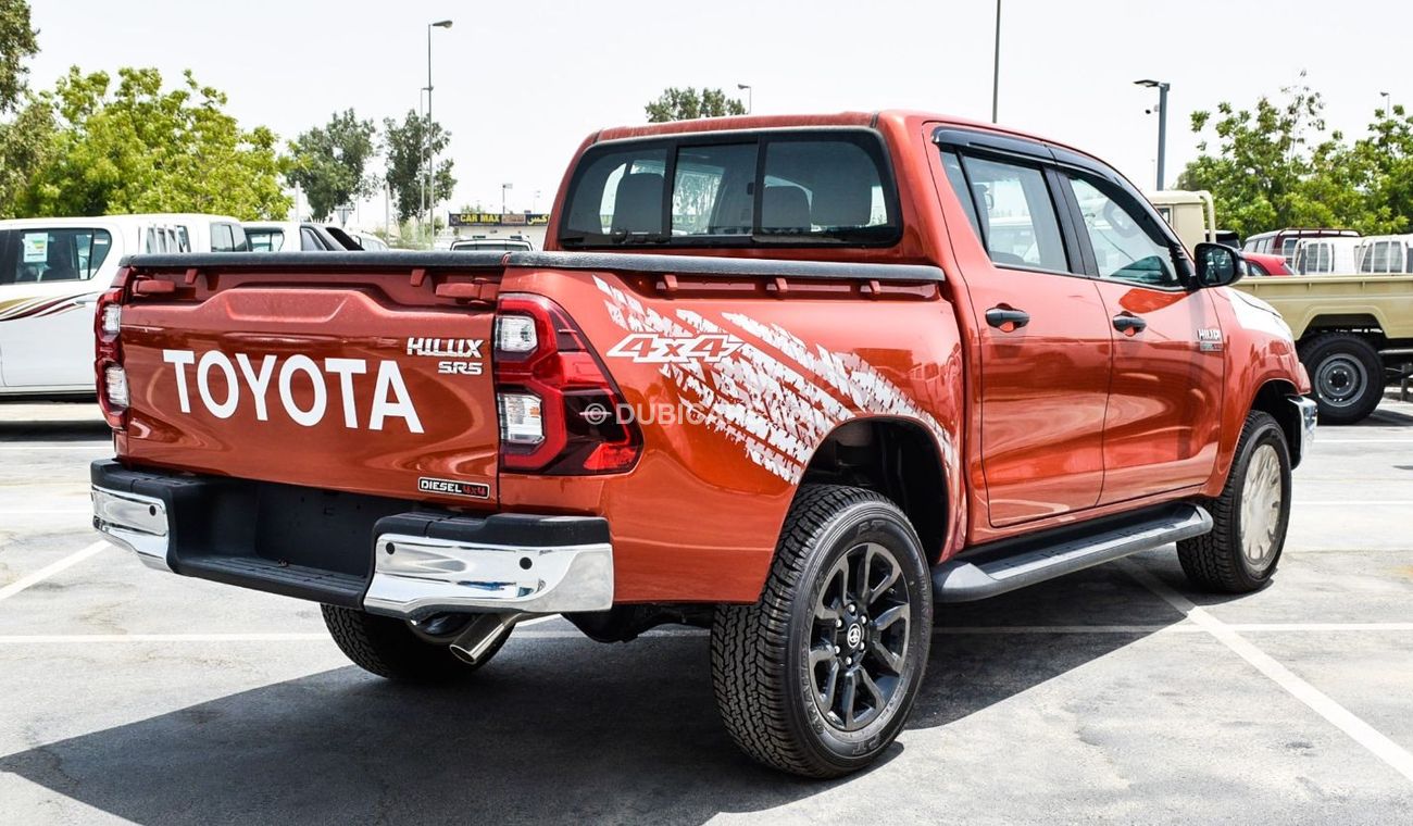 New Toyota Hilux Double Cab SR5 2.8L Diesel Manual Orange 2023 for sale ...