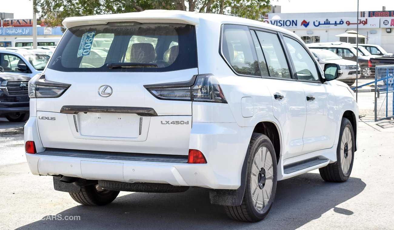 New Lexus LX 450 Black Edition Diesel A/T 2019 for sale in Dubai - 279365