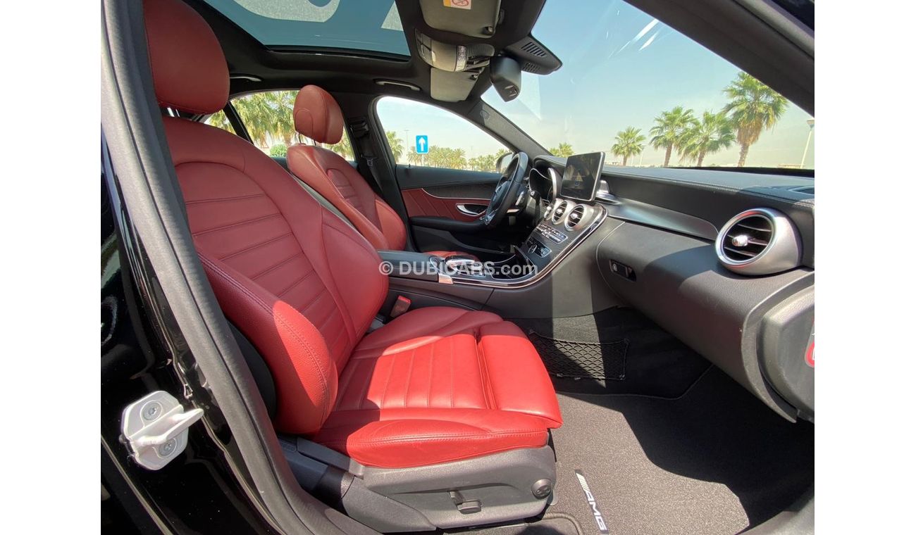 Used Mercedes-Benz C200 AMG Pack Mercedes C 200 AMG Panoramic 2016 GCC ...