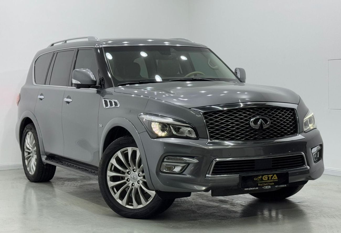 Used Std 5.6L 2016 Infiniti QX80 V8, Service History, Excellent ...