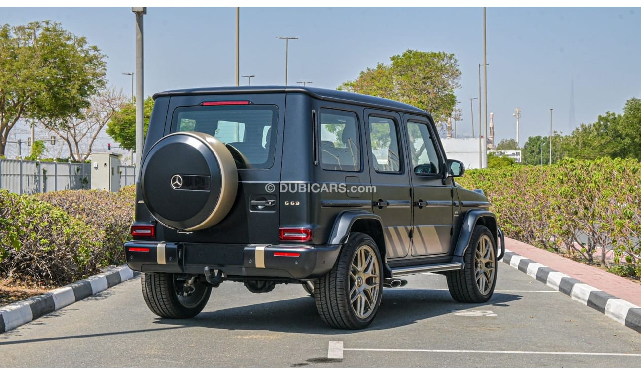 New Mercedes-Benz G 63 AMG Mercedes G63 |Night Black Magno |Gold ...