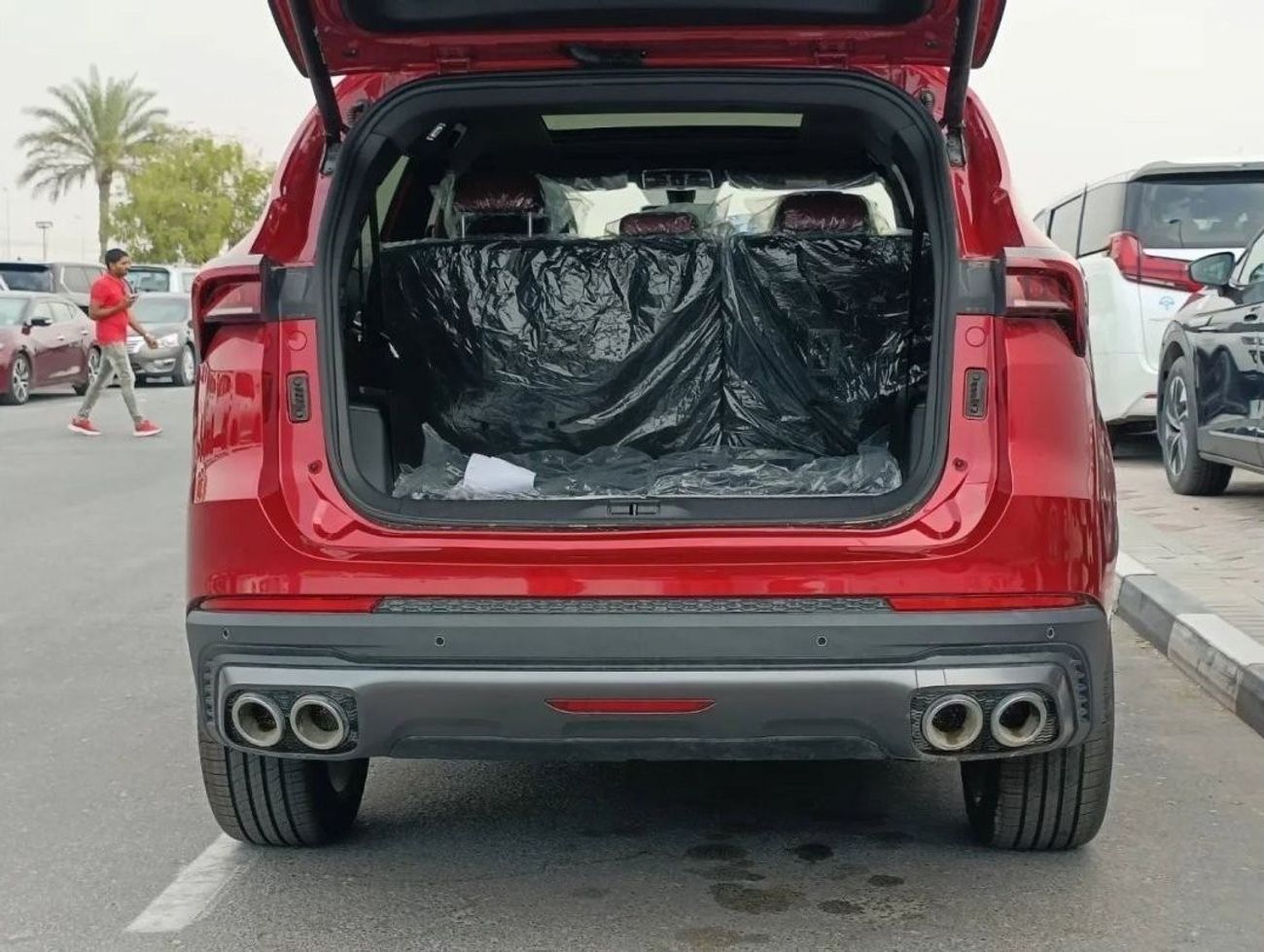 New JETOUR X70 2023 AT1.6 V4 PETROL RED 2023 for sale in Dubai - 759588