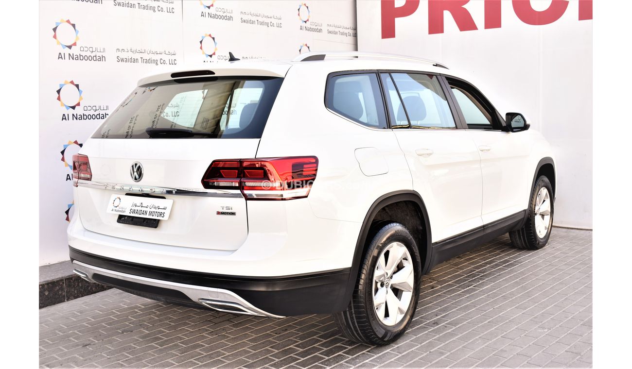 Used Volkswagen Teramont AED 2350 PM | 2.0L TSI 4MOTION AWD GCC AGENCY ...
