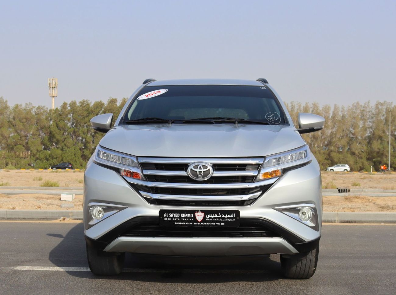 Used EX 1.5L Toyota Rush is a Gulf car without accidents, model 2019 ...