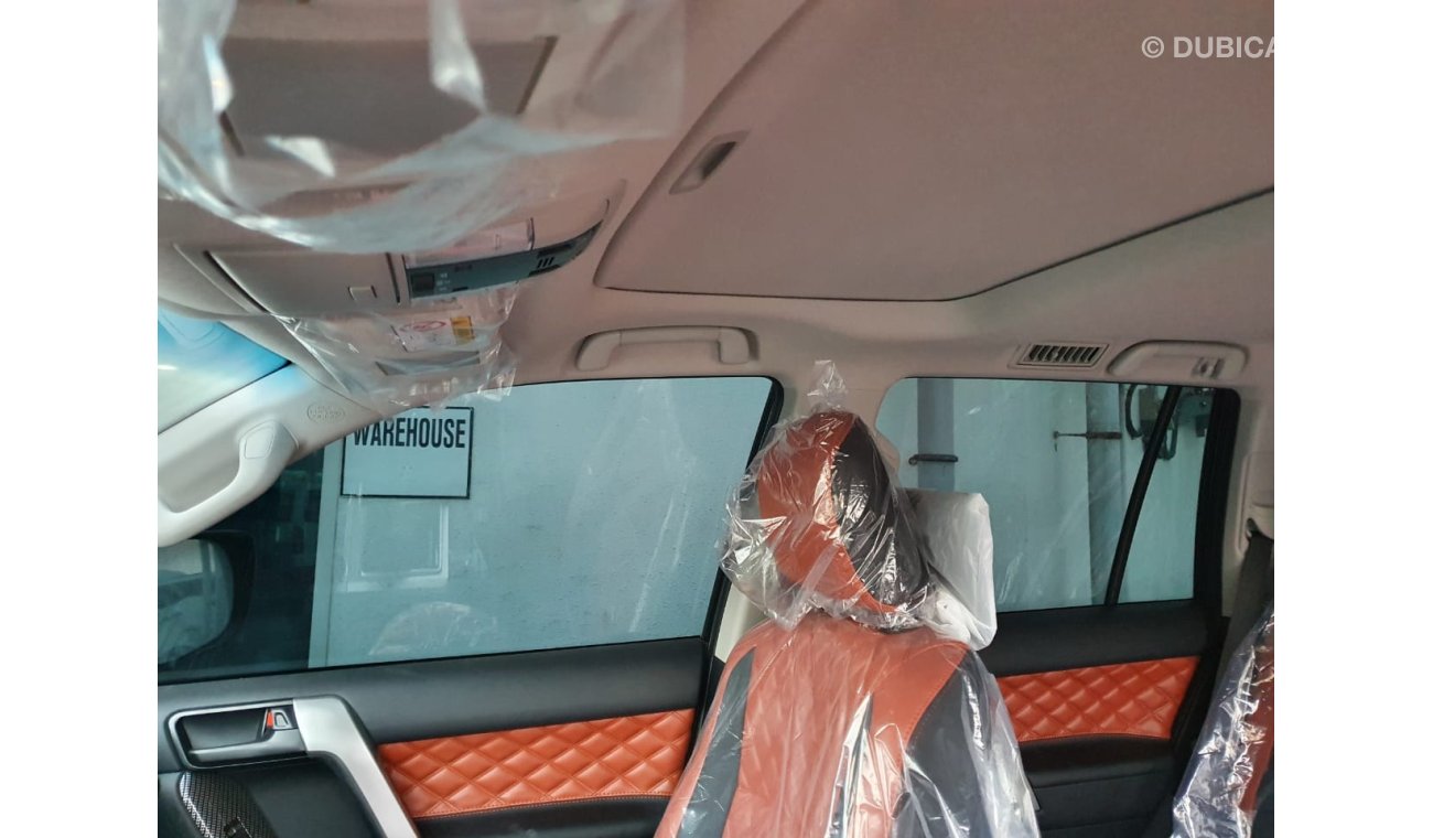 New Toyota Prado 4.0L Petrol, RED INTERIOR, 18" Rims, LED Headlights ...