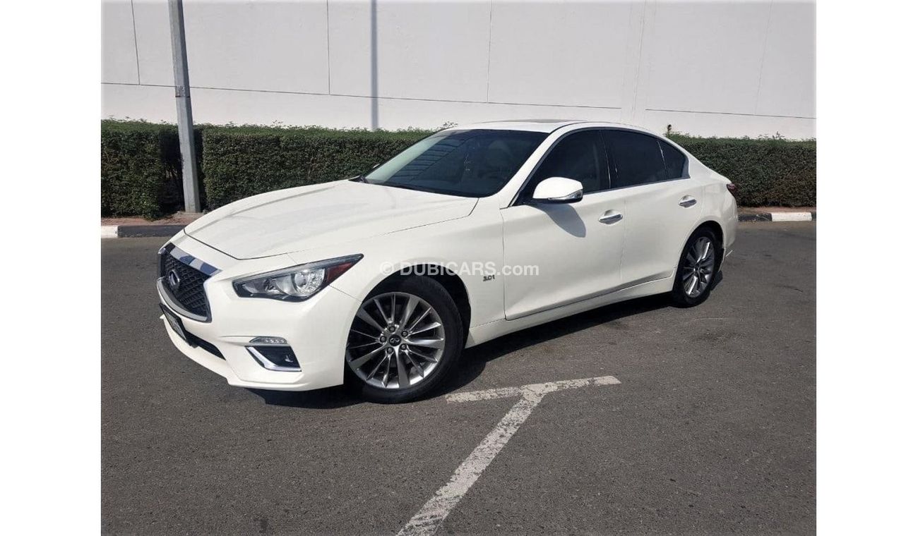 Used Luxe Luxe INFINITI Q50 2018 MODEL WITH LOW MILEAGE ONLY 47K KM IN ...