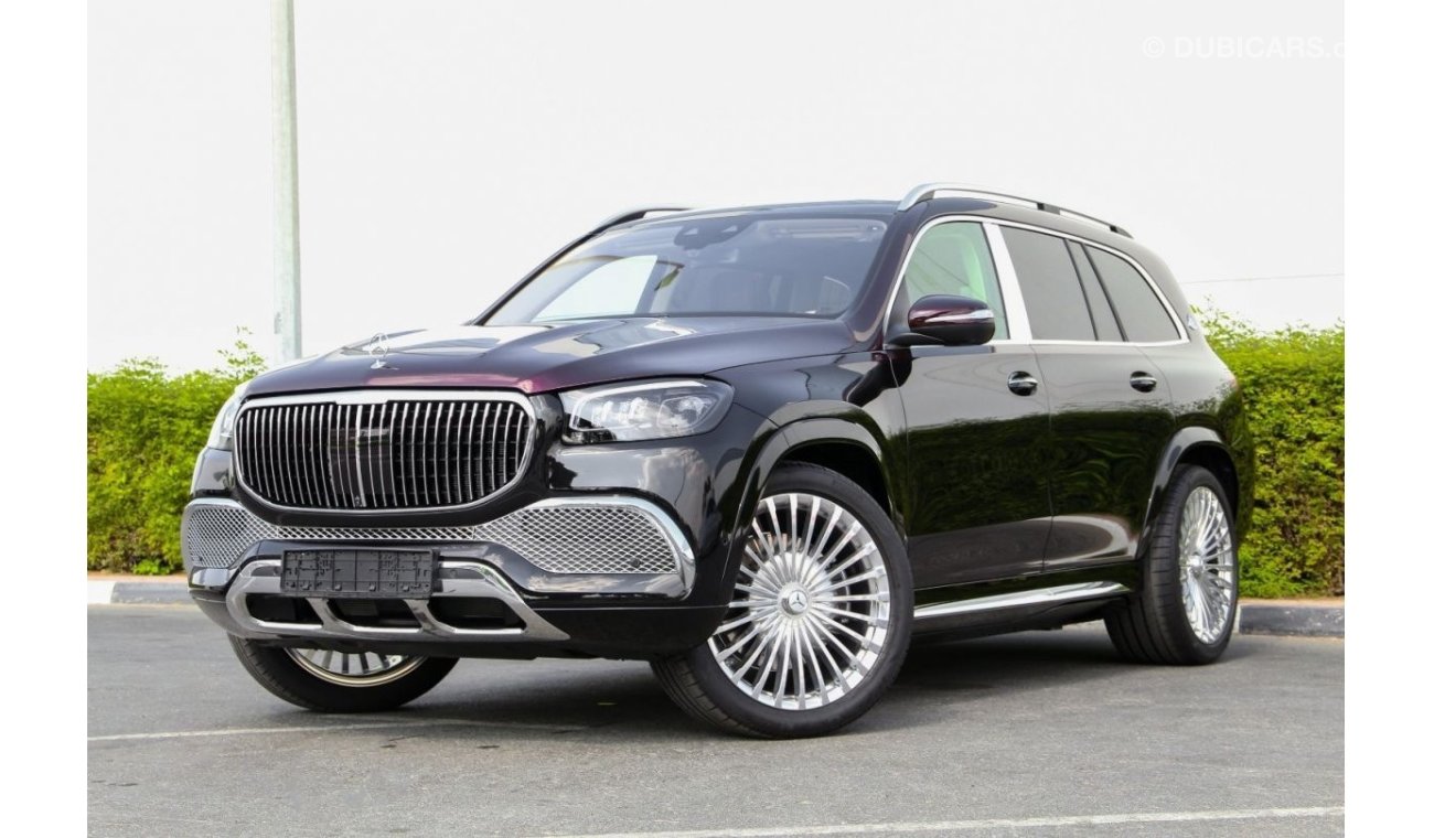 New Mercedes Maybach GLS600 Maybach Maybach 4MATIC 2022 Black/Maroon ...
