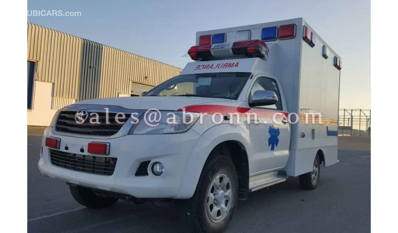 New Toyota Hilux with Hardtop box type ambulance 2024 for sale in Dubai ...