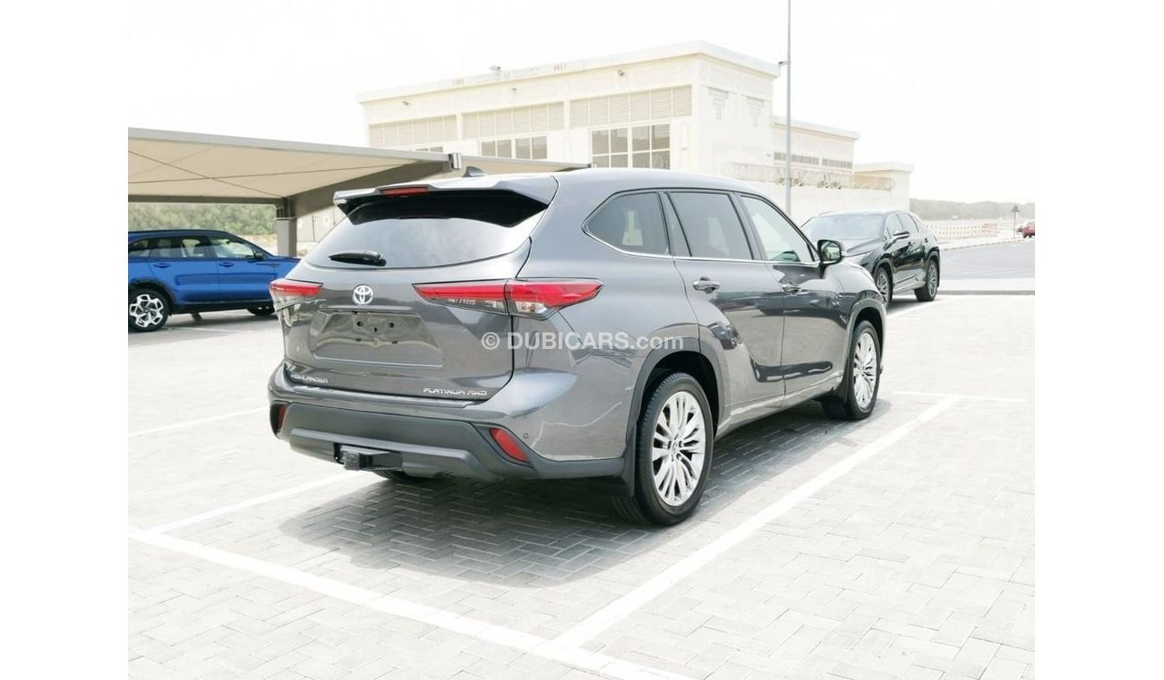 Used Toyota Highlander Toyota Highlander Platinum - 2022- Grey 2022 for ...