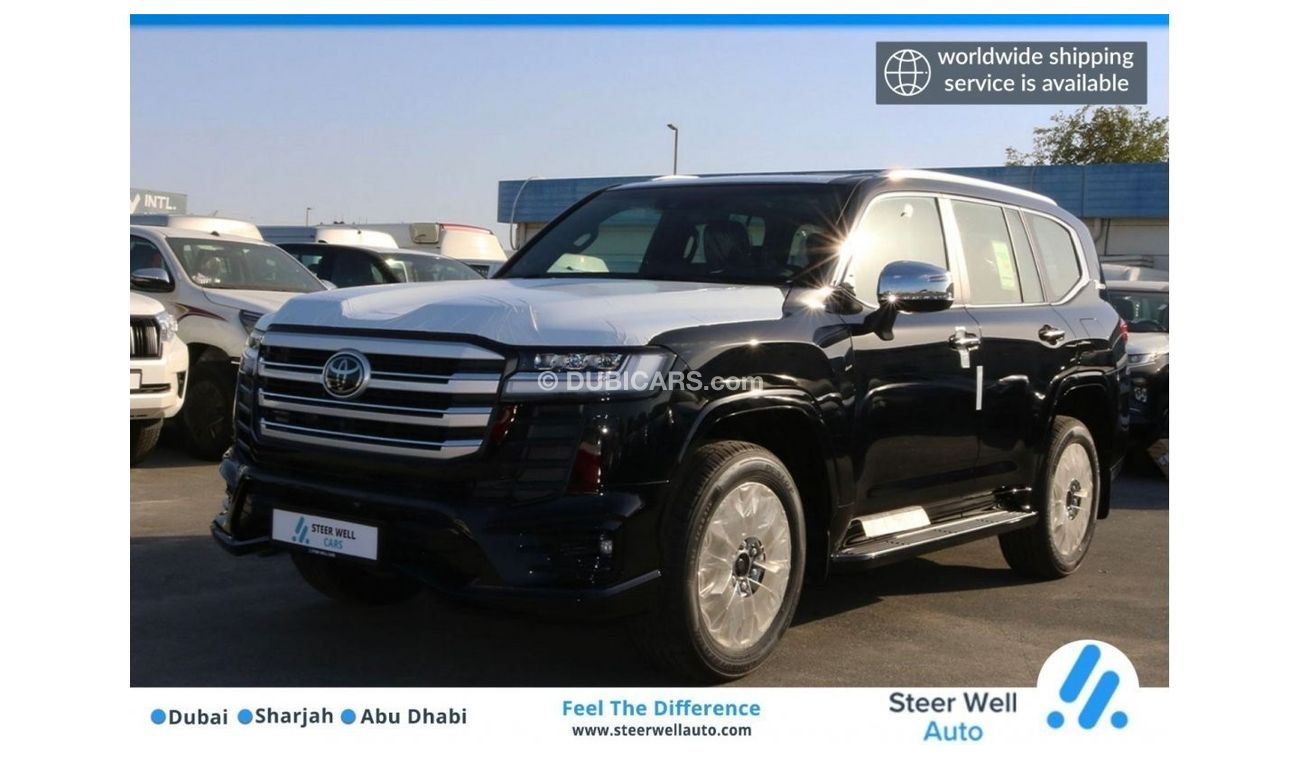 New Toyota Land Cruiser SPECIAL DEAL LC 300 3.3L VXR-Z DSL WITH SPECIAL BLACK/RED INTERIOR REAR ...