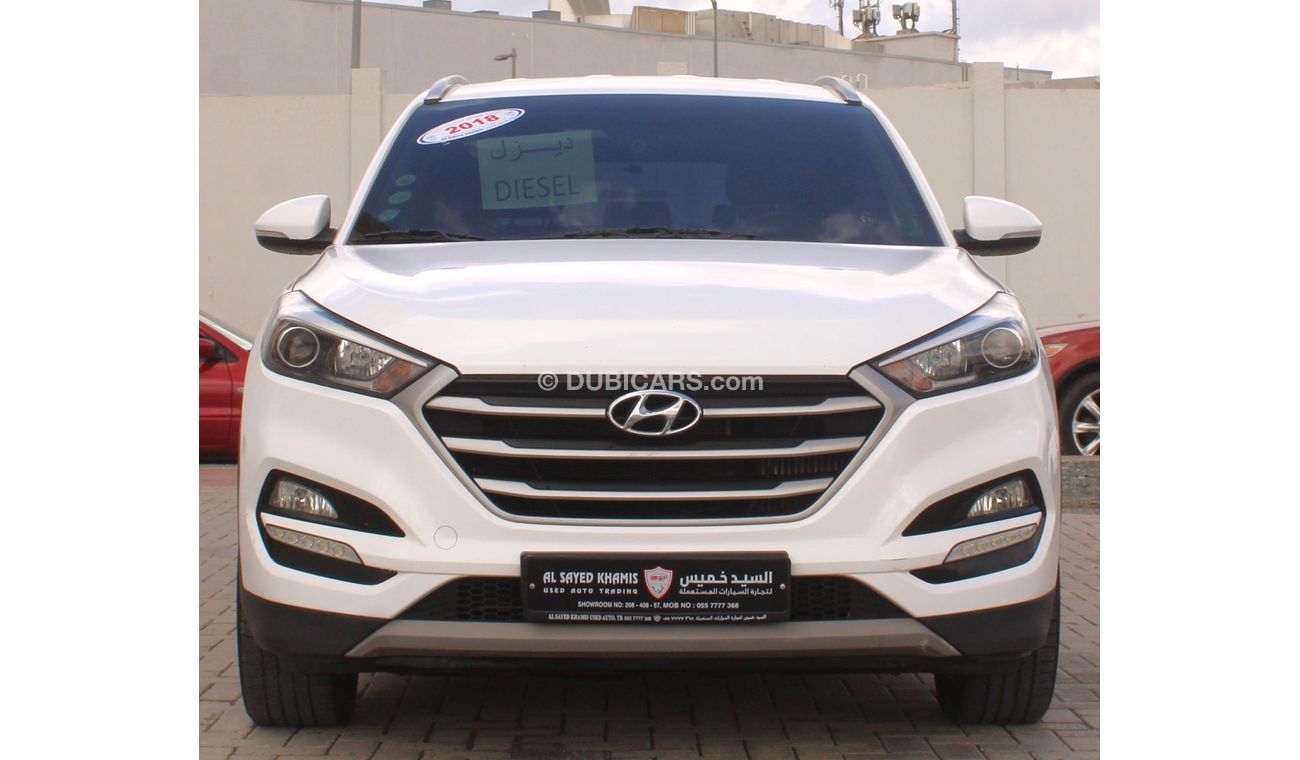 Used GLS Hyundai Tucson 2018, diesel, imported from Korea, customs ...