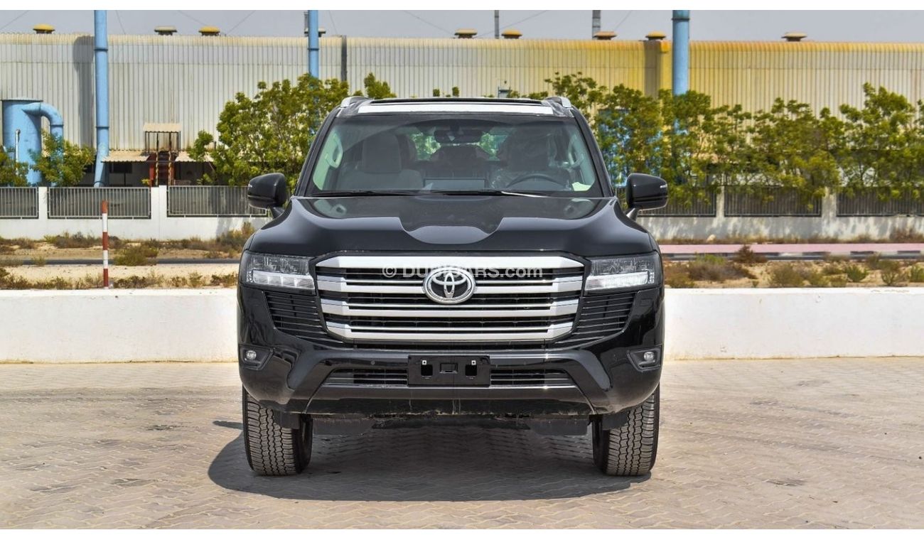 New Toyota Land Cruiser 2023 Toyota LC300 3.5 TT GXR 18" AL P AT - Black inside Beige 2023 for ...
