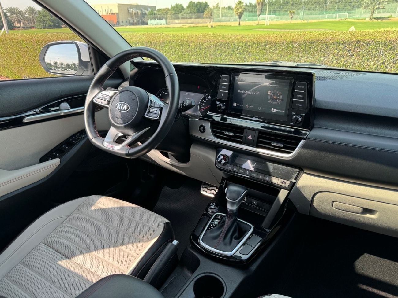 Used GT Line Kia Seltos 2021 GCC Full option. 2021 for sale in Dubai ...
