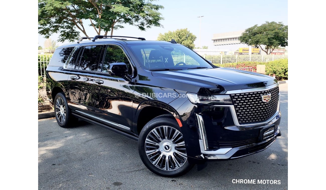 Used 2022 CADILLAC ESCALADE ESV PREMIUM LUXURY PLATINUM LONG 5DR SUV, 6.2L 8CYL PETROL, 420 BHP ...