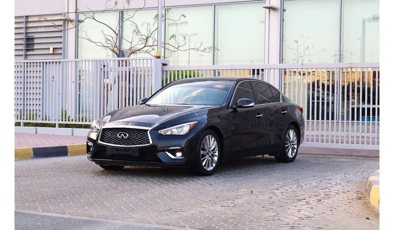 Used Infiniti Q50 Turbo 2.0L 2021 for sale in Sharjah - 807906