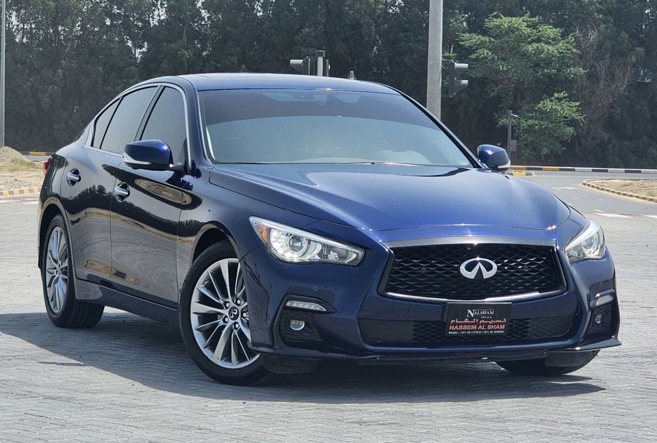 Used Infiniti Q50 Blue Sport 3.5L 2024 for sale in Sharjah - 838569