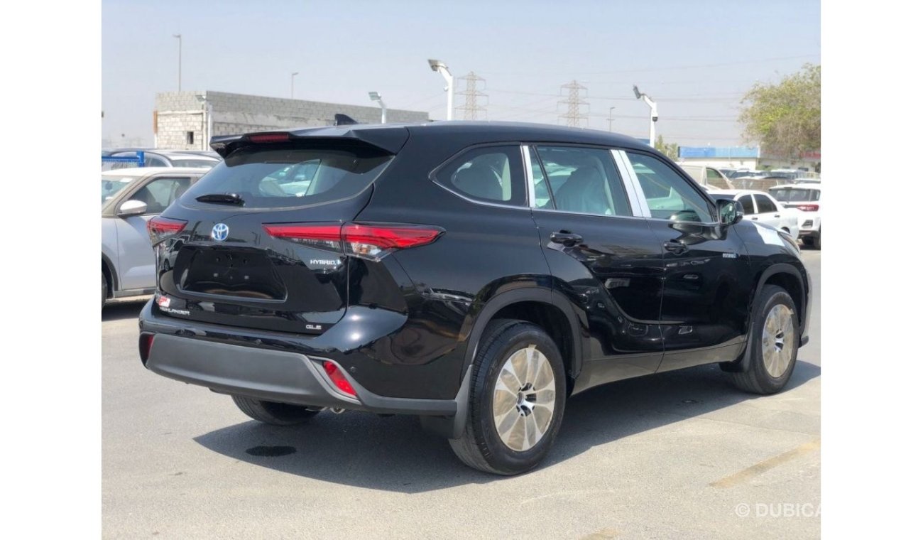 New GLE HEV BLACK TOYOTA HIGHLANDER GLE 2.5 2022 for sale in Dubai - 538324