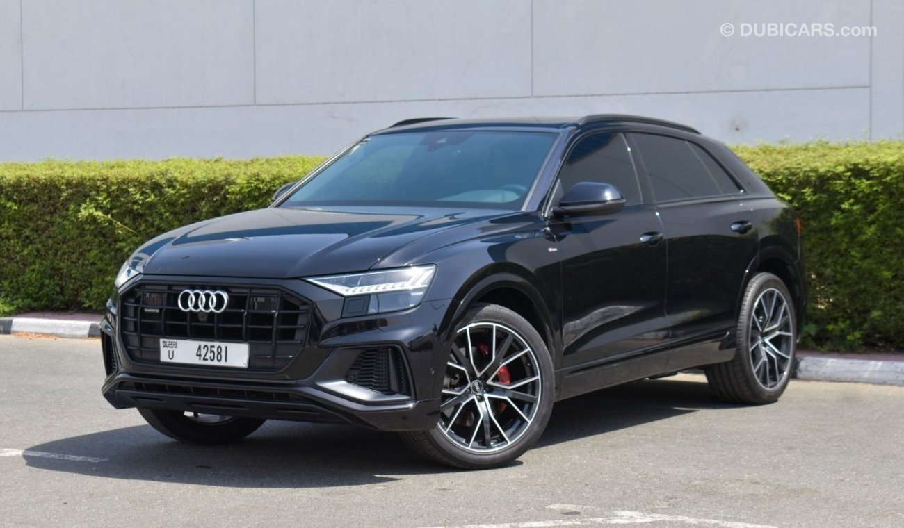 Used Audi Q8 55 TFSI quattro S-Line V6 | 2021 | Dealer Warranty and ...