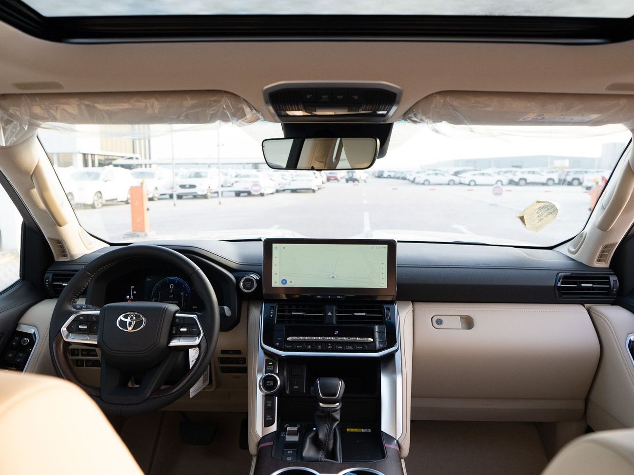 New Toyota Land Cruiser 2025 Toyota LC300 GXR S 3.5L - Grey Mettalic Inside Beige | Export Only ...