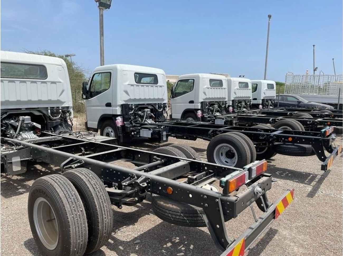 New Mitsubishi Fuso Canter 4.2Ton Chassis Truck 4.2L Diesel 2024YM 2024 for sale in Dubai - 771455