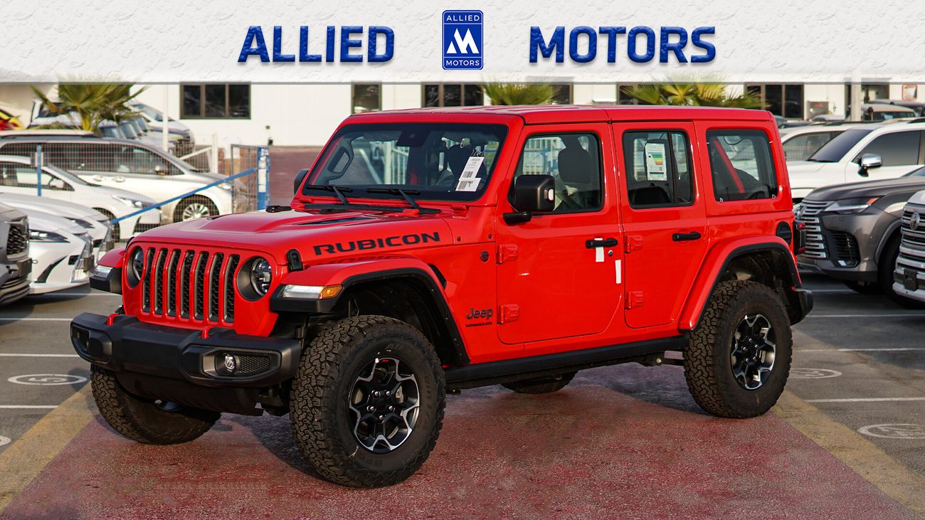 New Jeep Wrangler Unlimited Rubicon I-4 2.0L Turbo 4X4 GCC Euro.6 New ...
