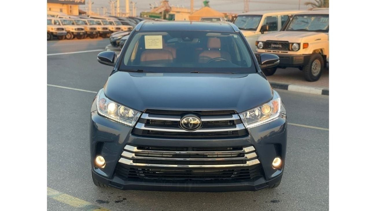 Used 2018 Toyota Highlander Limited Editon Full Option Radar and Sensor 7 Seater 2018 for sale ...