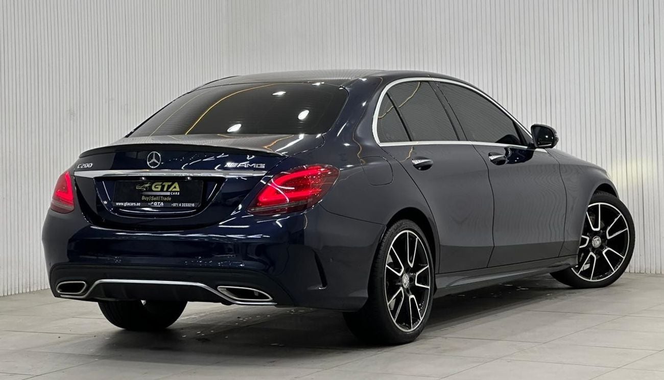 Used Premium 2019 Mercedes Benz C200 AMG, Warranty, Full Mercedes ...