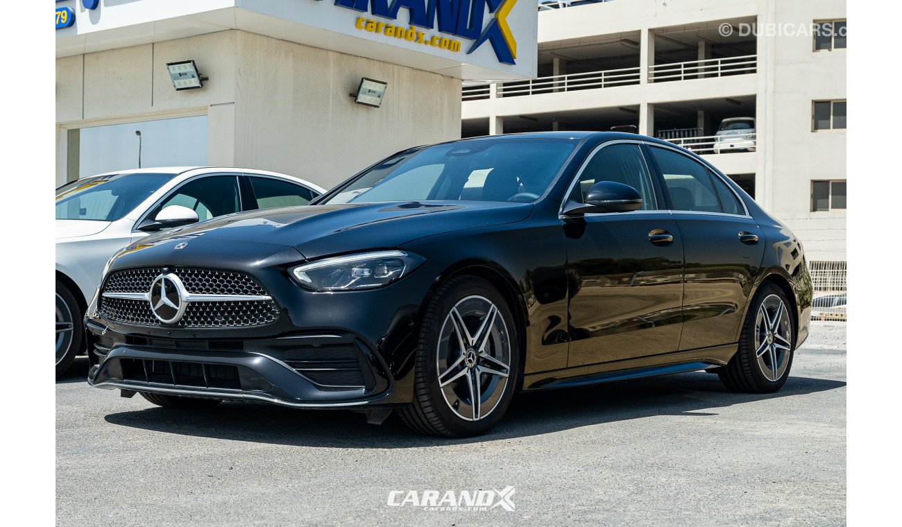 جديدة مرسيدس بنز C200 Sport 2022 Obsidian Black Without Sunroof 2022 للبيع في دبي - 545654