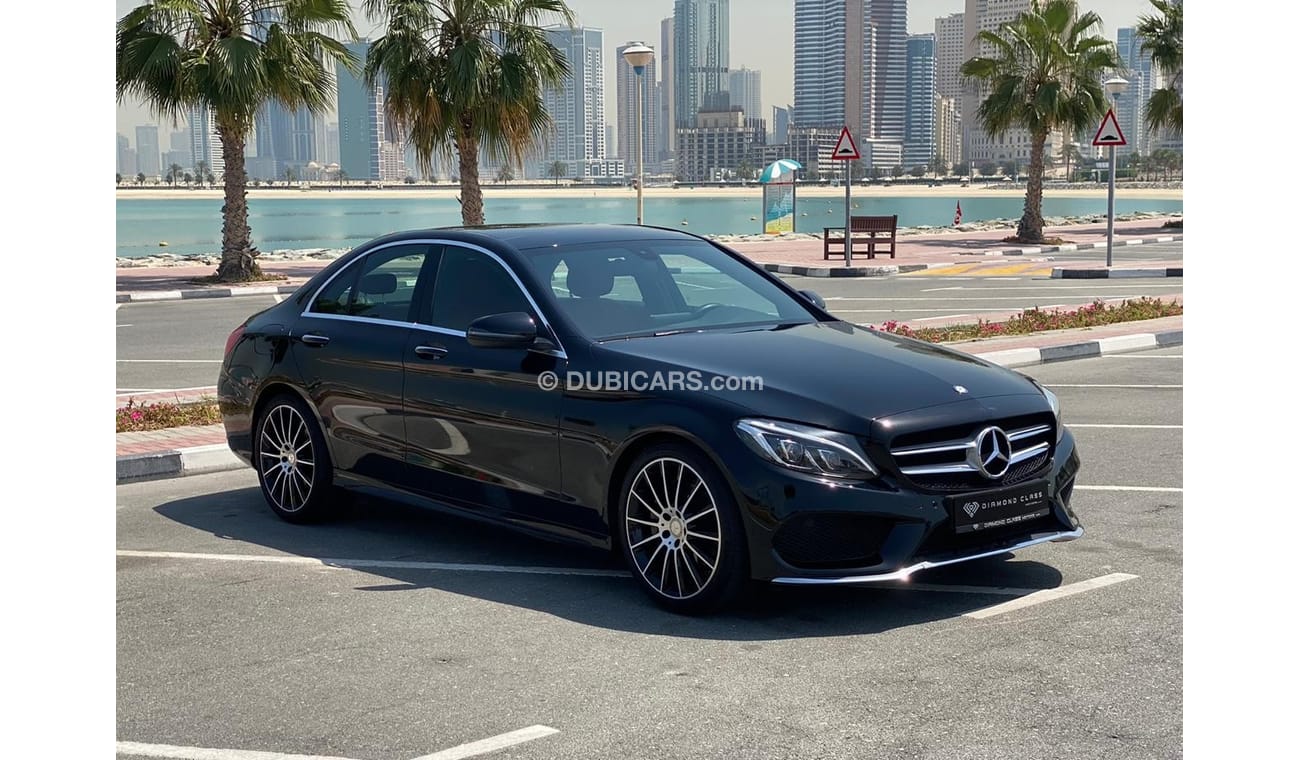 Used Mercedes-Benz C200 AMG Pack Mercedes C 200 AMG Panoramic 2016 GCC ...
