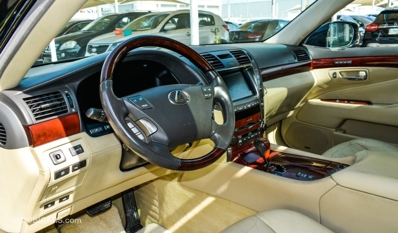 Used Lexus LS460 Gulf large number one radar aperture leather ...