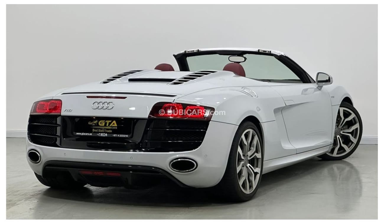 مستعملة أودي R8 2012 Audi R8 Quattro V10 Spyder, Full Service History, Very Low Kms, GCC Specs ...