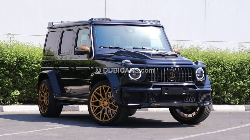 New BRABUS 800 - Mercedes-AMG G 63 Brabus Gold Edition 3 of 5 Worldwide ...