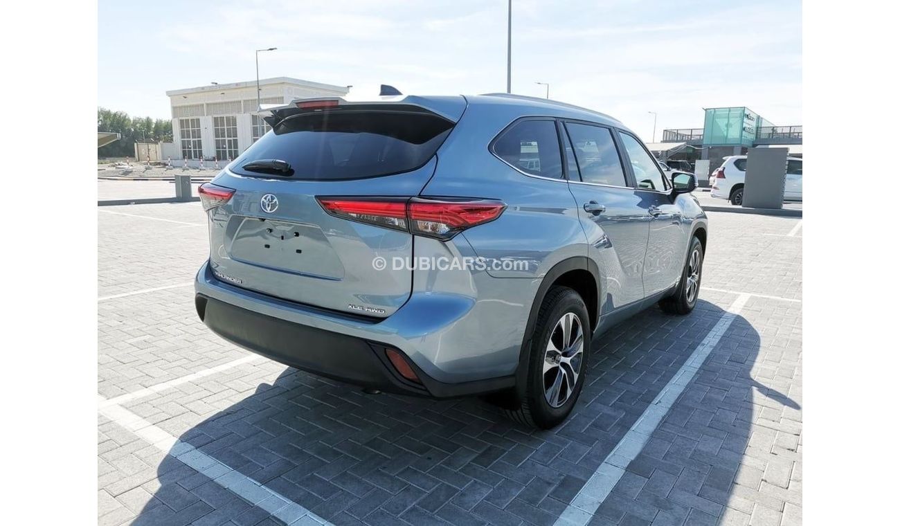 Used Toyota Highlander XLE - 2023- Sky Blue 2023 for sale in Sharjah ...