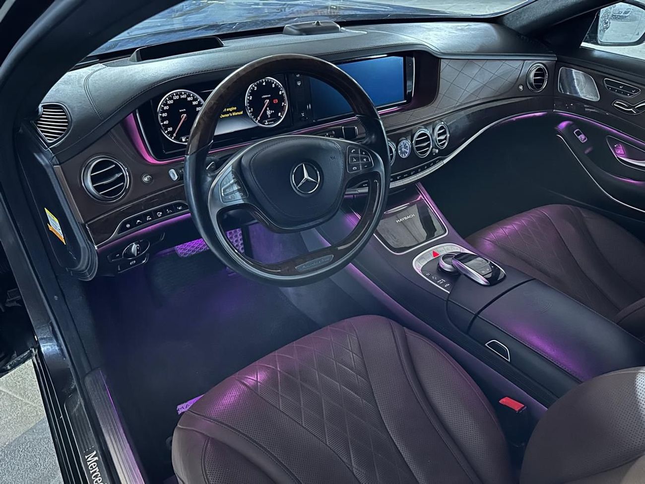 Used Mercedes Maybach S550 Maybach 2015 4.7L | 6 BUTTONS | BROWN ...