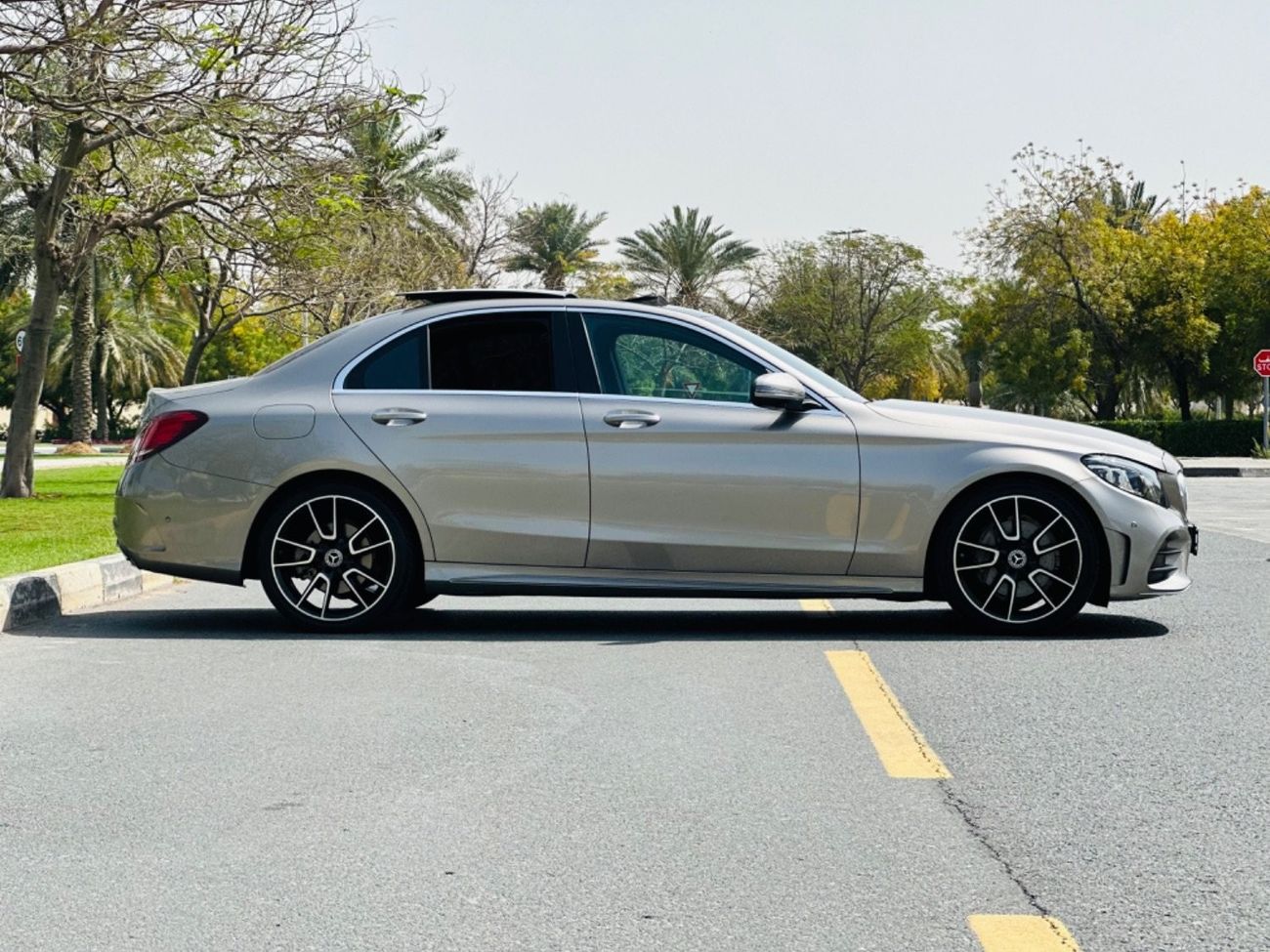 Used Mercedes-Benz C200 AMG Pack MERCEDES C200 MODEL 2019 GCC SPACE ...