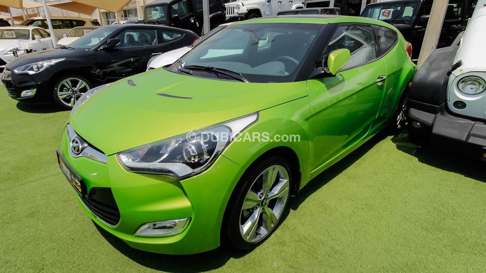 Hyundai Veloster for sale. Green, 2015